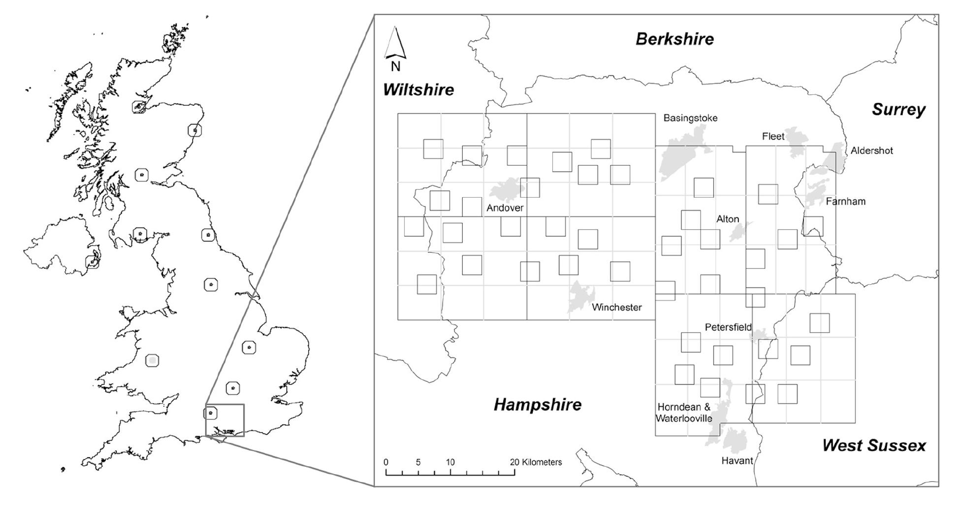 Population Change of Red Kites Milvus milvus in Central Southern ...