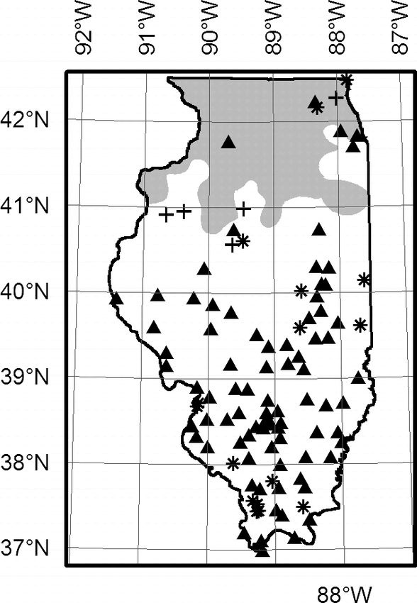 Cold temperature tolerance and distribution of the brown recluse spider ...