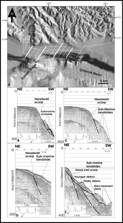 Morphological Features of Major Submarine Landslides of Marmara Sea ...
