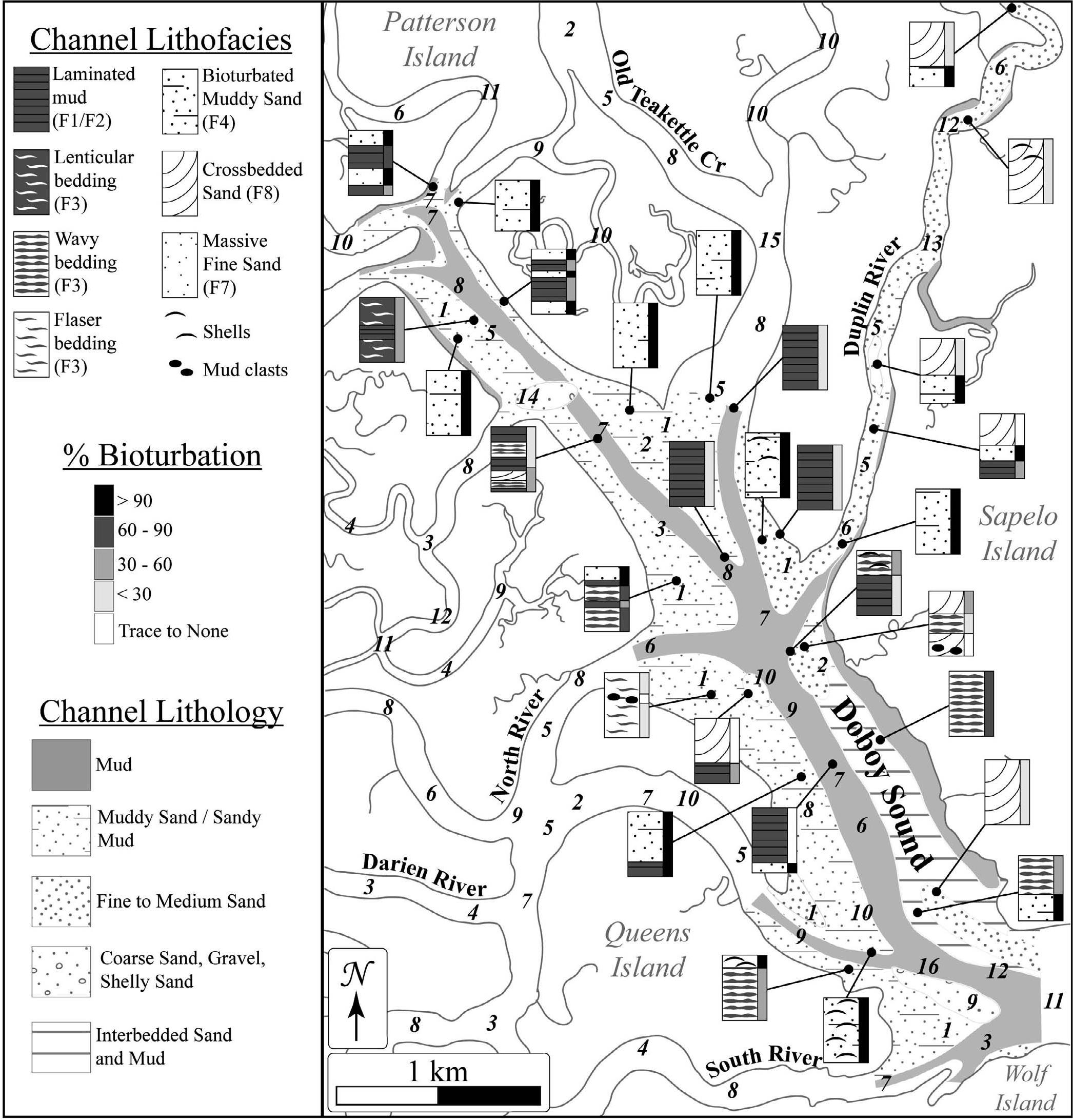Depositional Environments and Stratigraphy of Quaternary Paleochannel ...
