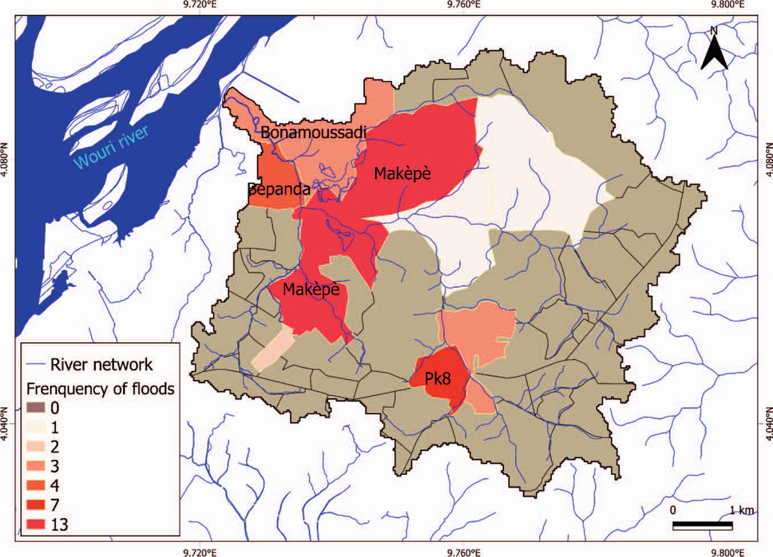 Using GIS and Multicriteria Analysis to Map Flood Risk Areas of the ...