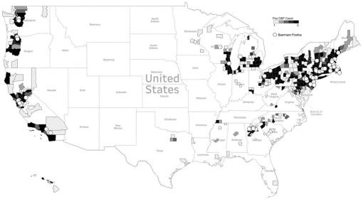 Distribution of the feline lungworm Aelurostrongylus abstrusus in the ...