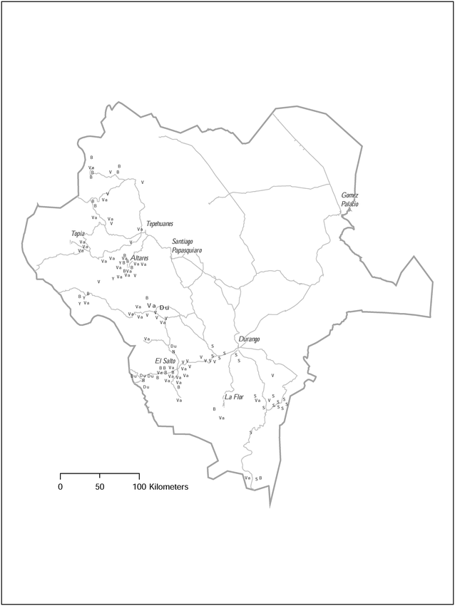 Distribution of Dwarf Mistletoes (Arceuthobium spp., Viscaceae) in ...