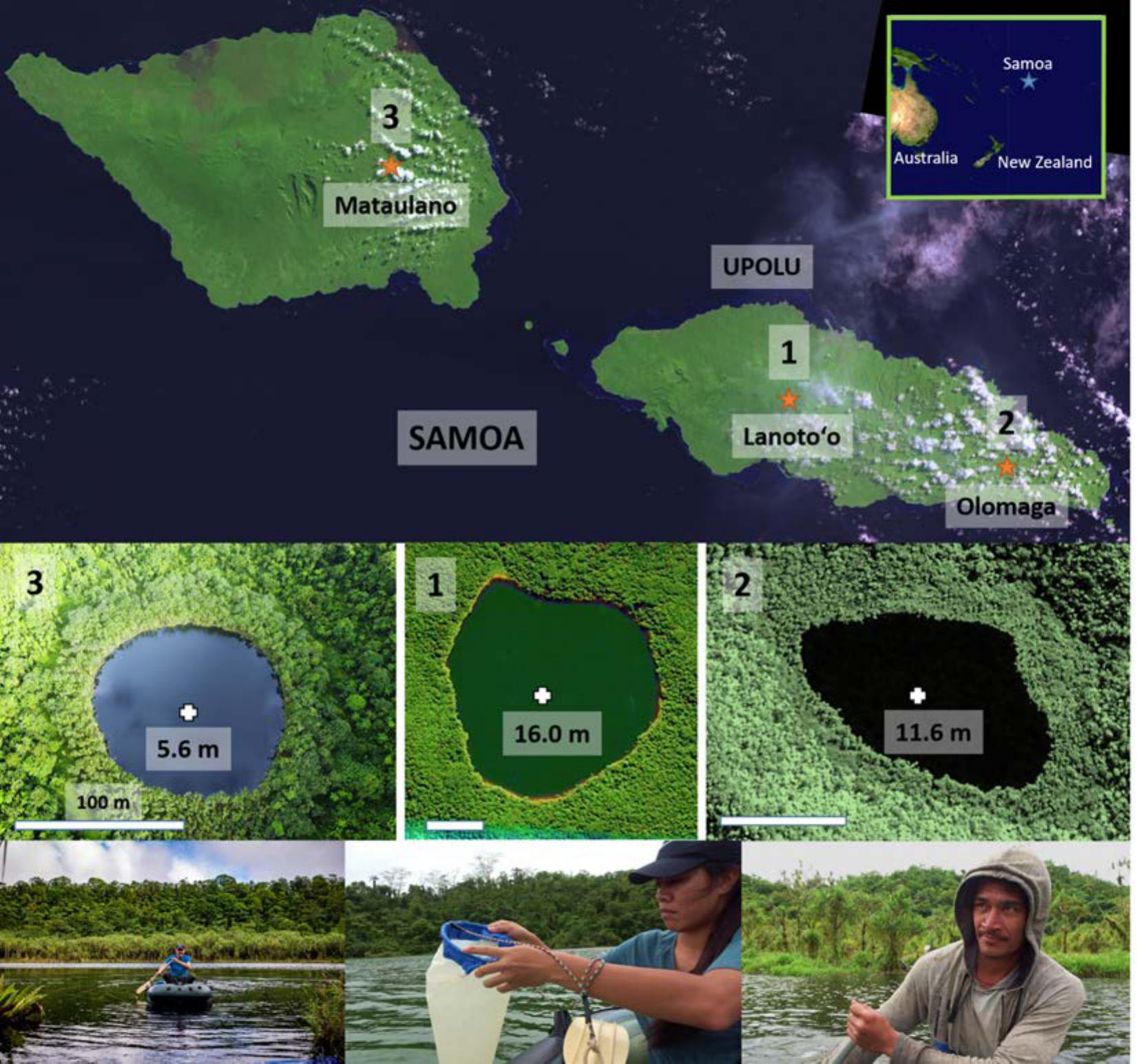 Limnological Characterization of Three Tropical Crater Lakes in the ...