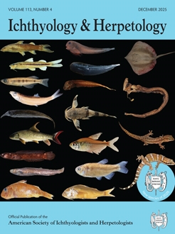 Volume 113 Issue 4 | Ichthyology & Herpetology